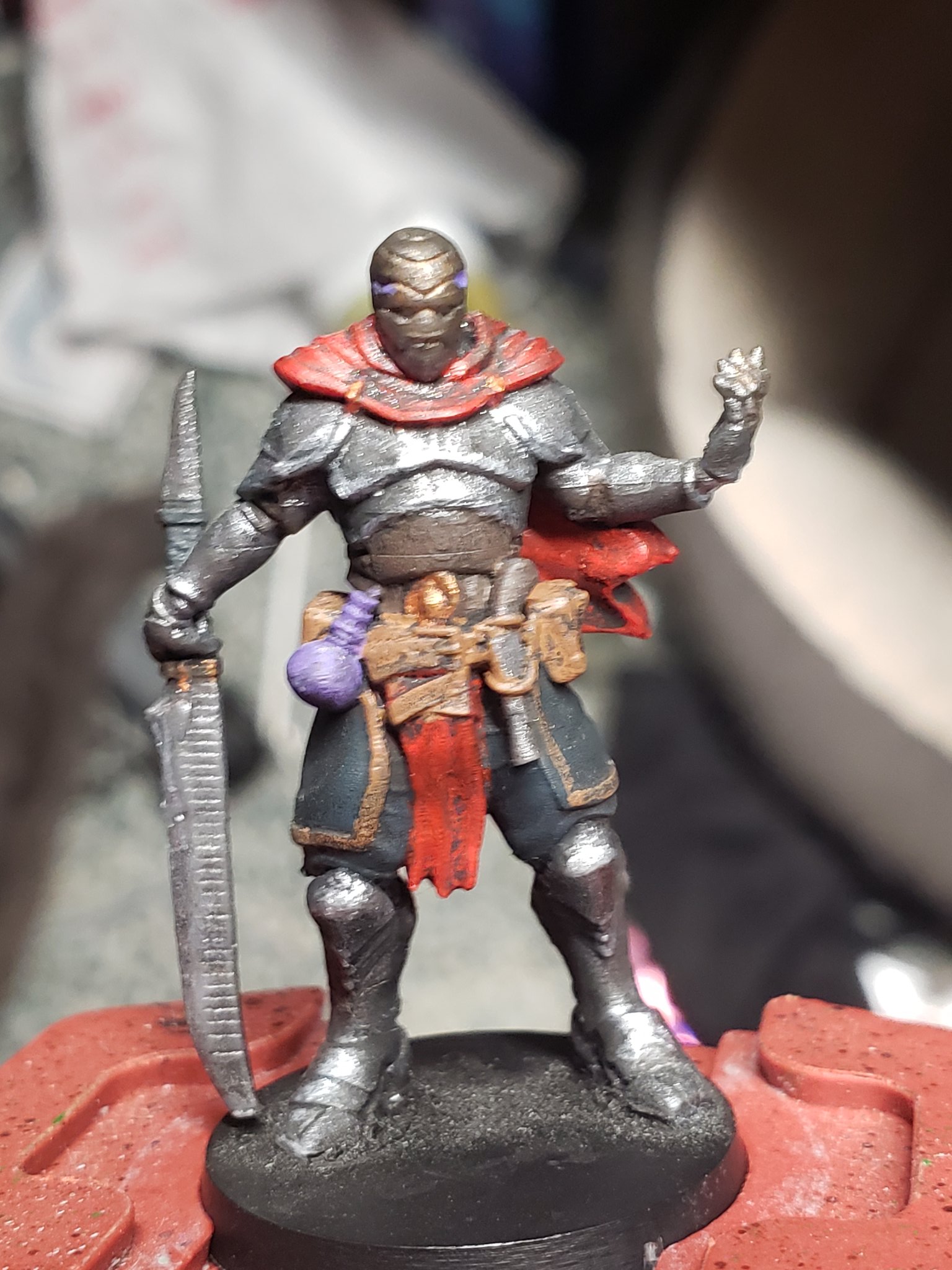 Warforged Artificer Miniature