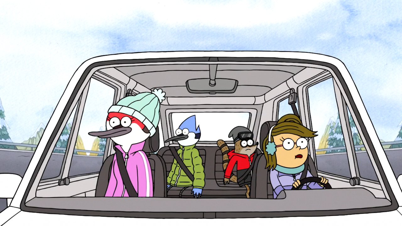 Regular Show Margaret And Eileen Welcome To The Club | Regular Show: A