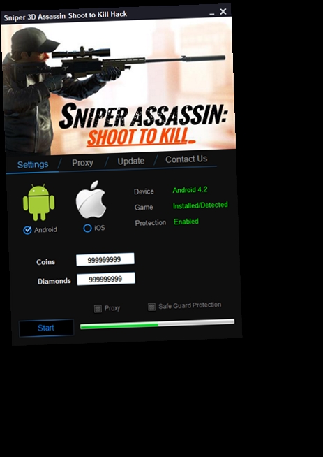 sniper 3d shoot to kill cheats ios / Twitter
