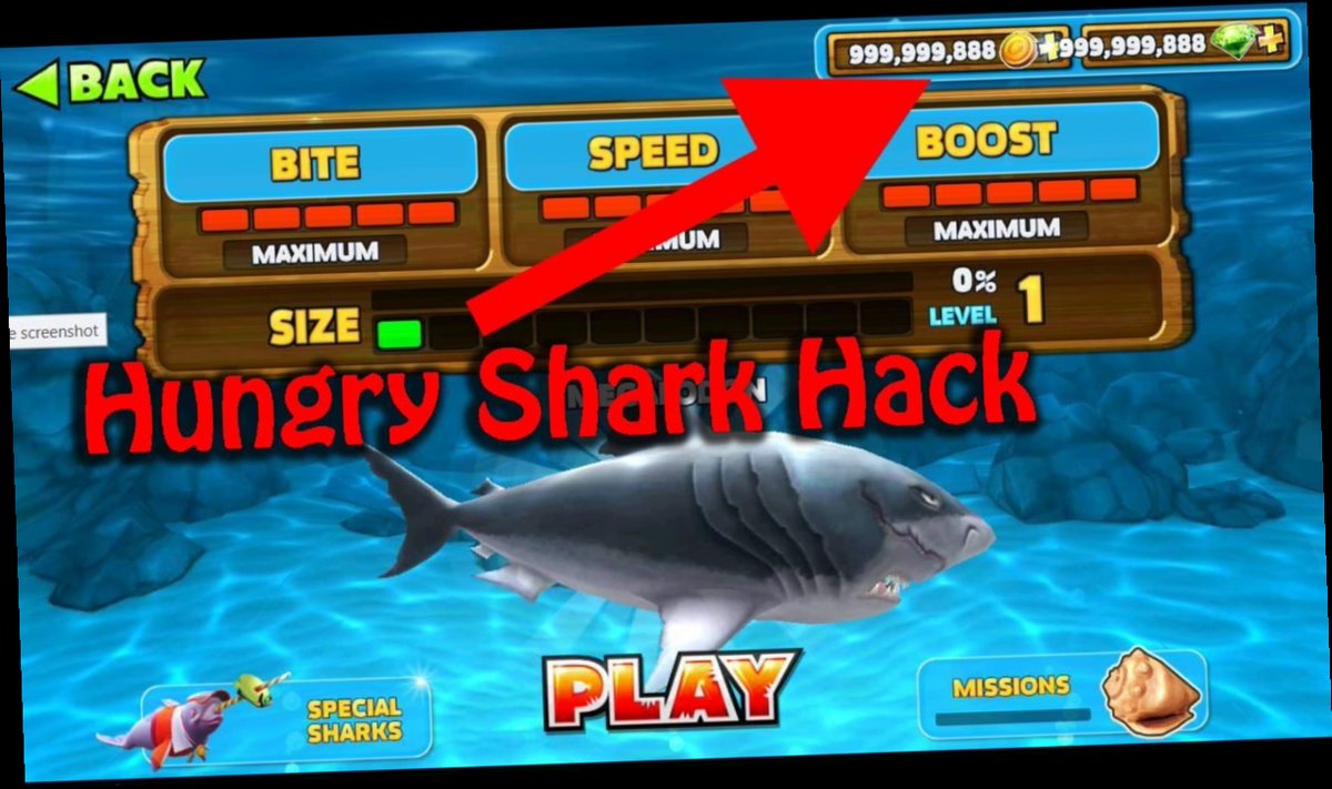 cheats in hungry shark evolution for android / Twitter