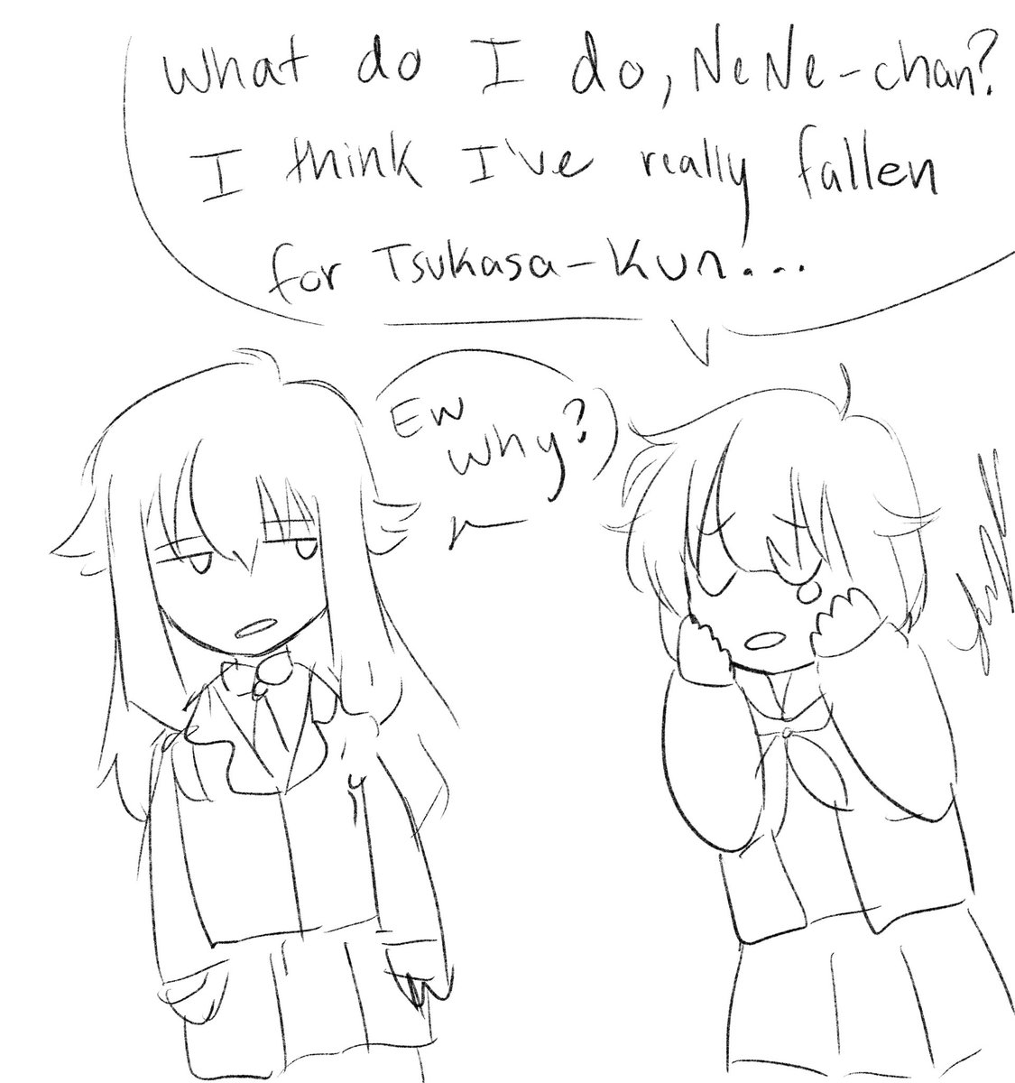 「a short silly emukasa thing 」Luna 🌙の漫画