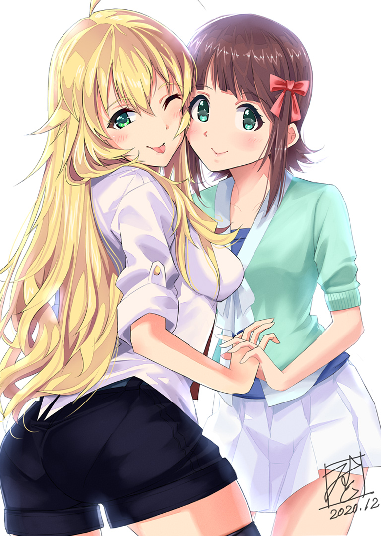 ぺつお on Twitter: "RT @mistrail037: Skebでご依頼いただきました！ はるみき！ https://skeb.jp/@mistrail037/works/10 ...