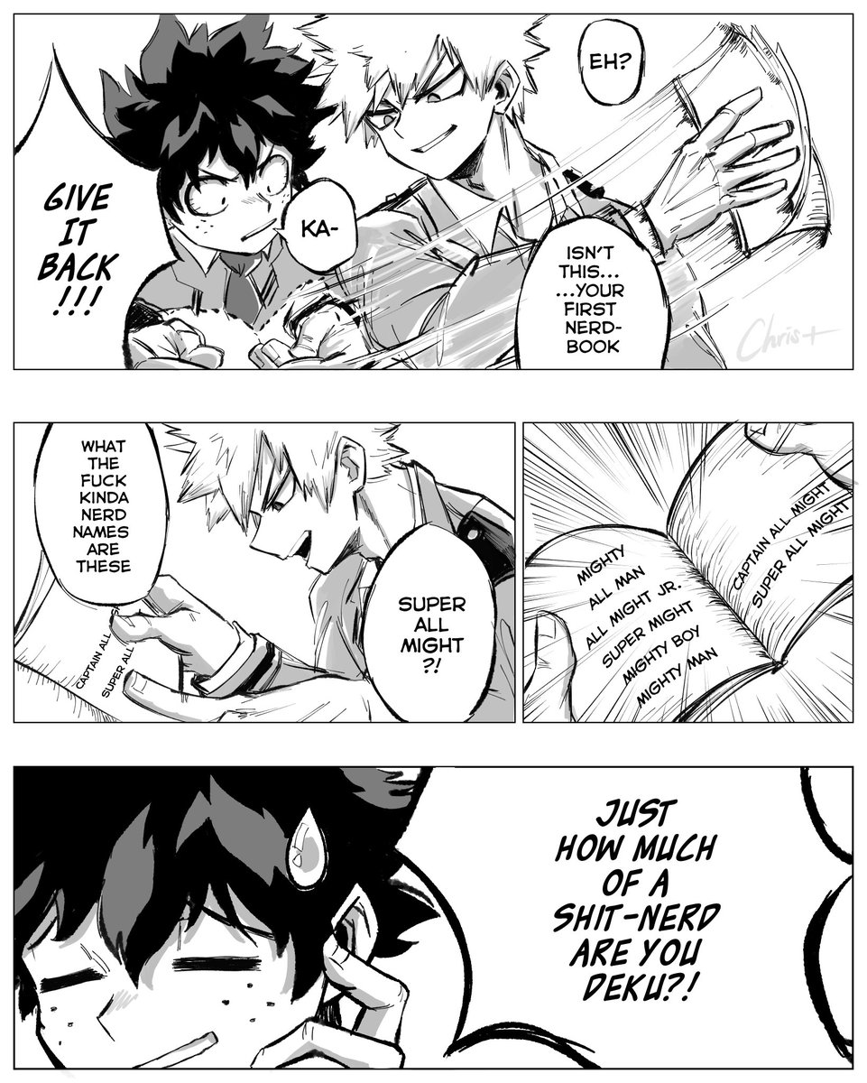 「Looking back @ the 1st time I drew bkdk for you guys. I've g」威の漫画
