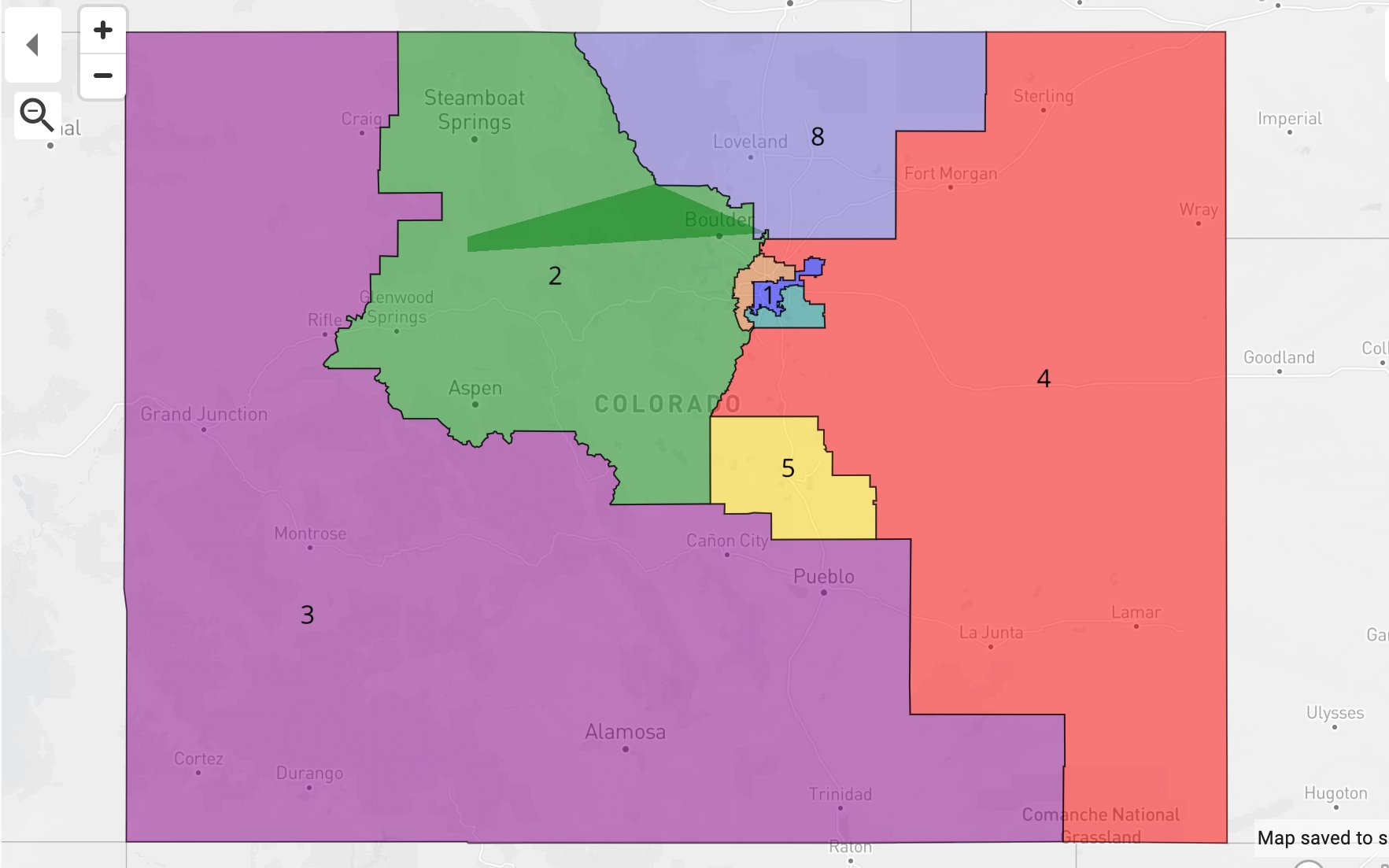 Of Northern Colorado Map The United States Geological Survey Has