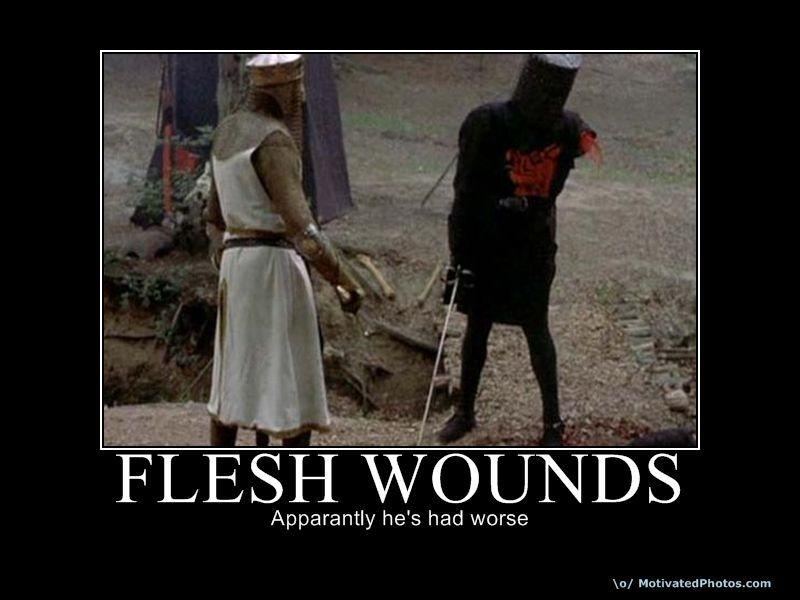 Monty Python Black Knight Meme