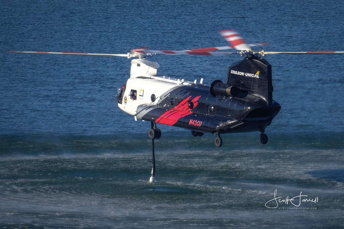 Thirsty N42CU fighting the #bondfire in socal. : r/Planespotting