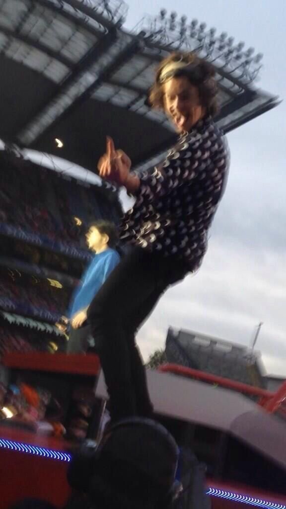 Harry Styles Middle Finger