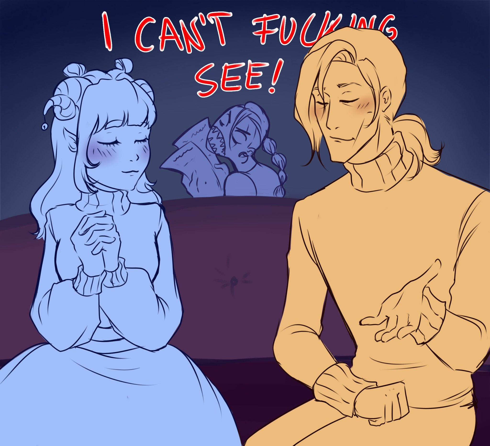 Lin / commission grind on Twitter: "big brain tumblr post inspired me to do this: https://t.co ...