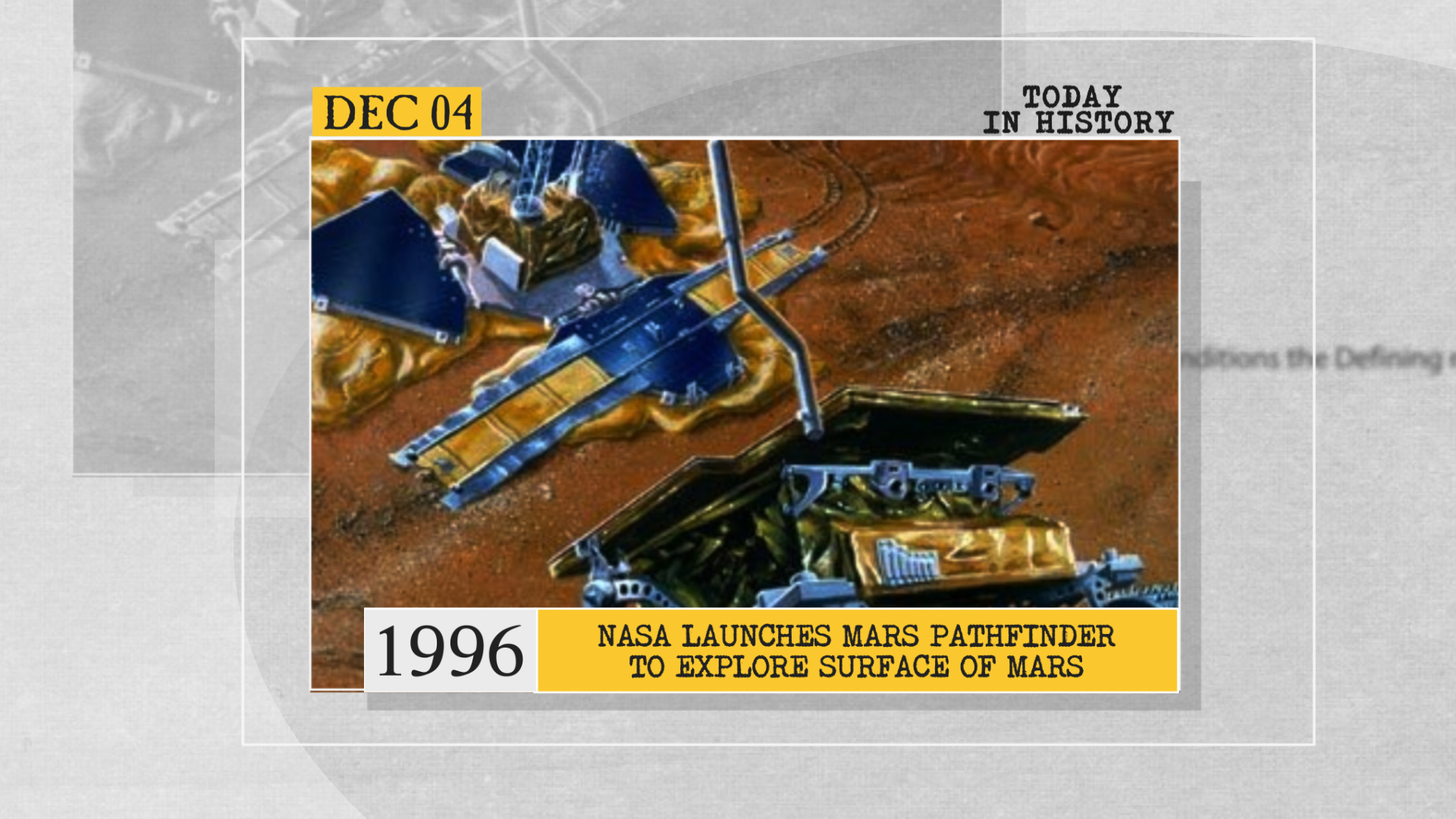Pathfinder 1996 Nasa