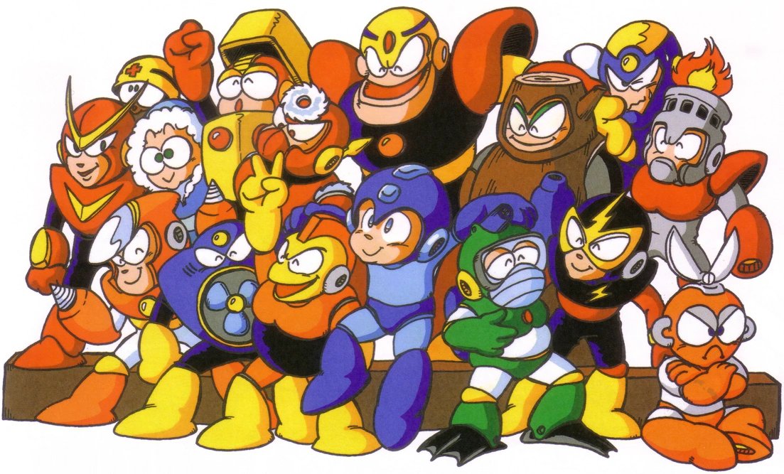 Round 1 of the Robot Master tournament : r/Megaman