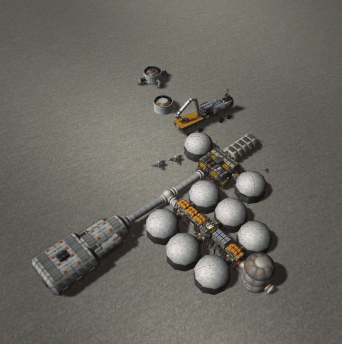 Kerbal Space Program Mun Base