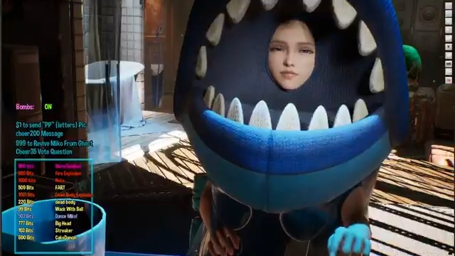 ITS A FISH COSTUME! ITS NOT A REAL FISH @PorcelainMaid Miko @thecodemiko