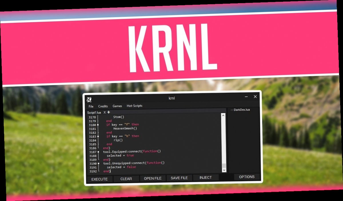 roblox hack krnl / Twitter