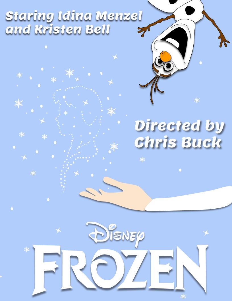 Frozen Minimalist Poster