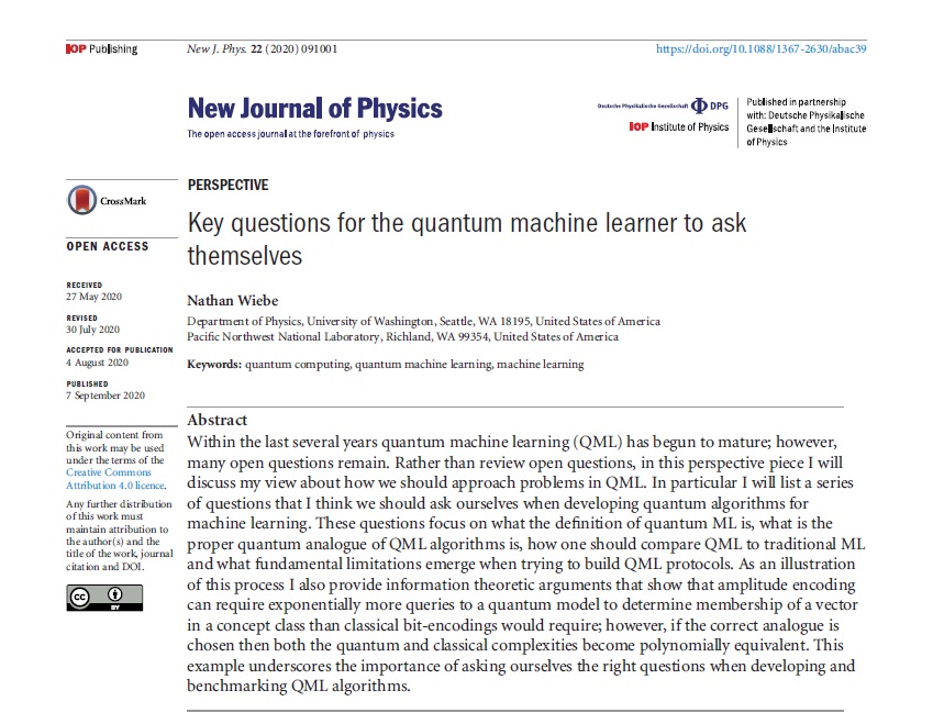 OGAWA, Tadashi on Twitter: "=> "Focus beyond quadratic speedups for error-corrected quantum ...