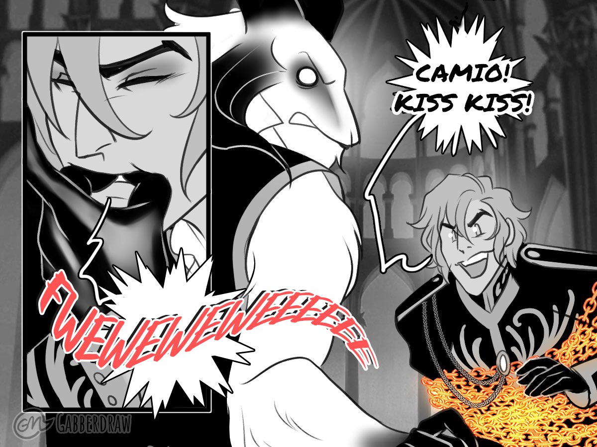 「i just wanted Camio included tbh wheeeze」|🐙 Kawee @ COMMISSIONS OPEN!の漫画