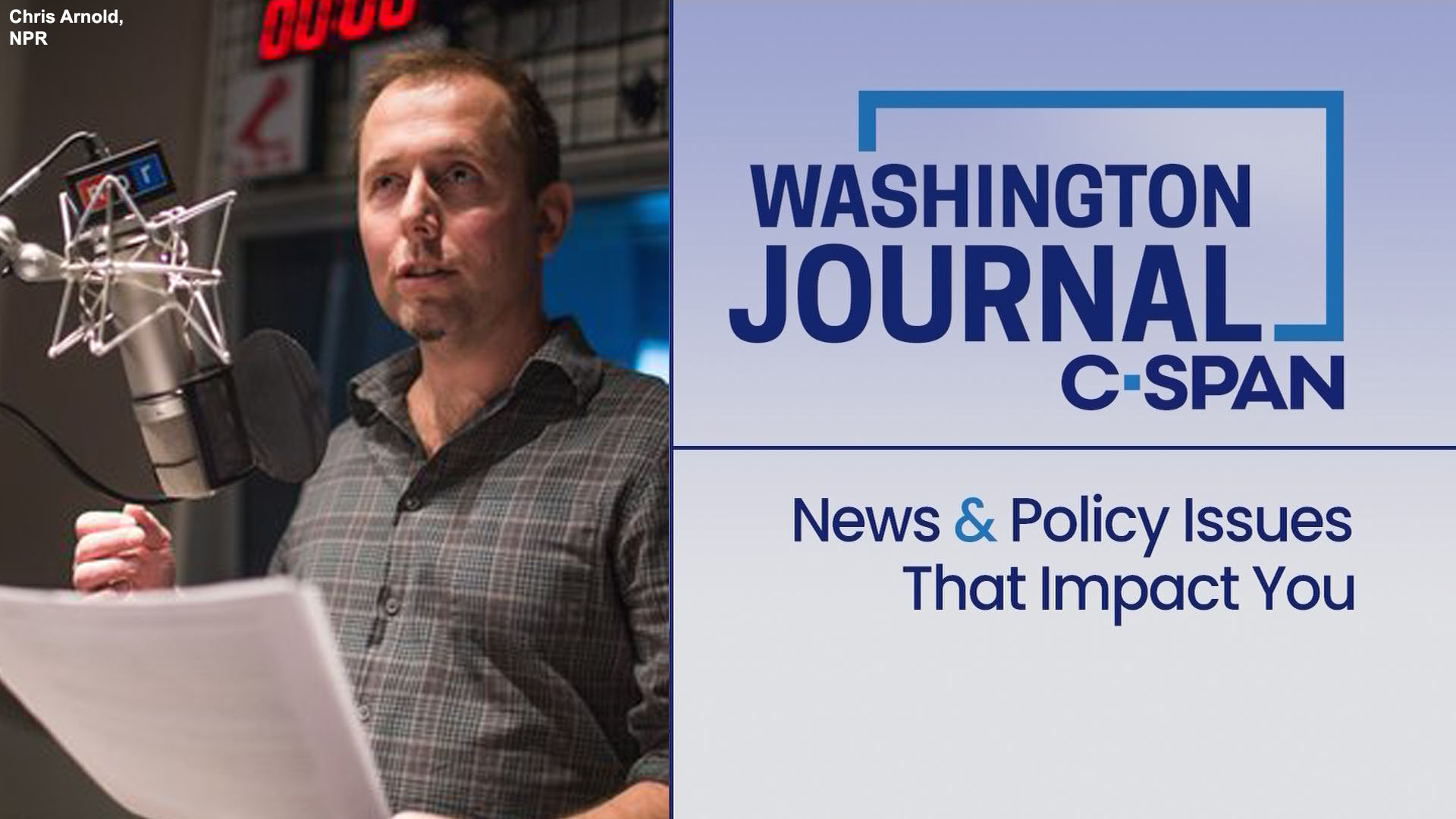 Chris Arnold Npr