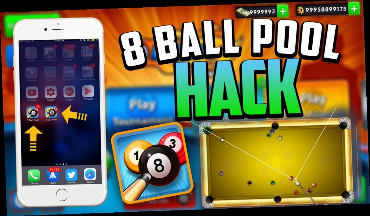 8 ball pool hack ios 9 / Twitter