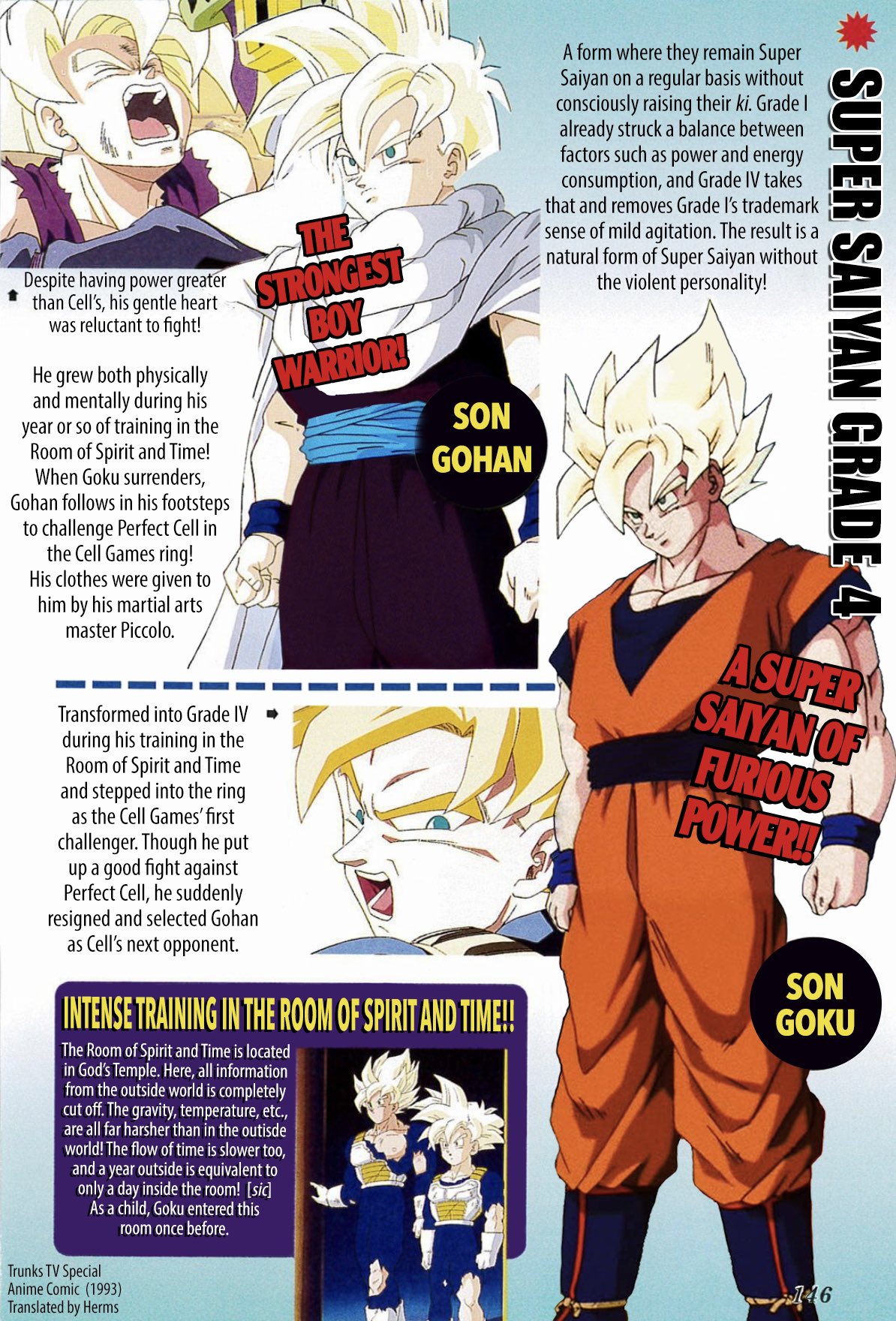 Gohan All Super Saiyan Forms