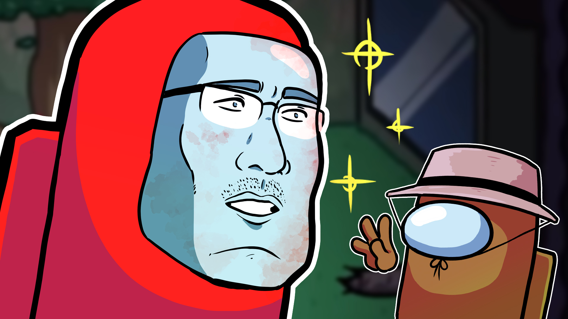 Ross O'Donovan on Twitter: "My perspective of the Game Grumps Among Us lobby just went up! I say ...