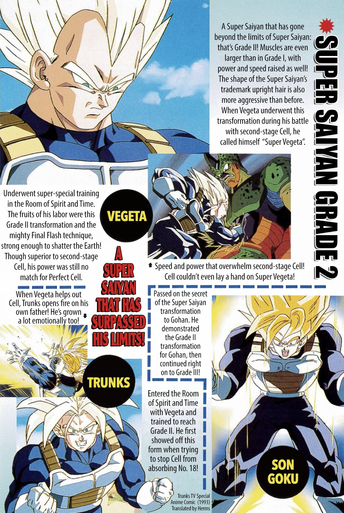 Super Trunks Vs Cell