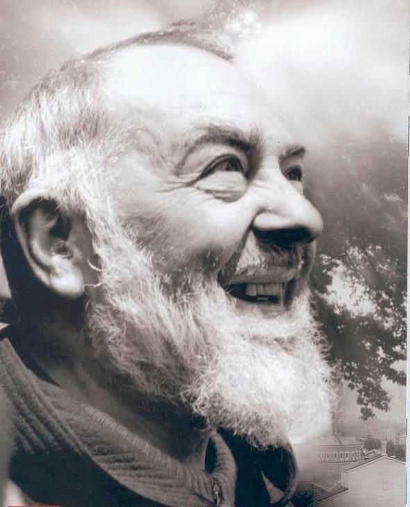 Padre Pio Smiling
