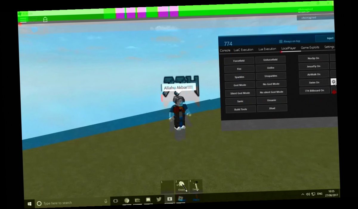 roblox exploit/hack 774 / Twitter