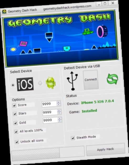 geometry dash hack no survey no download / Twitter
