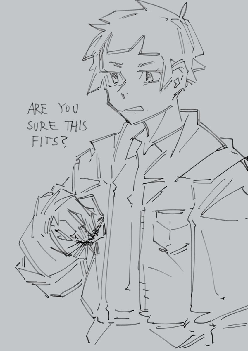 「will prob start coloring 」IDKの漫画