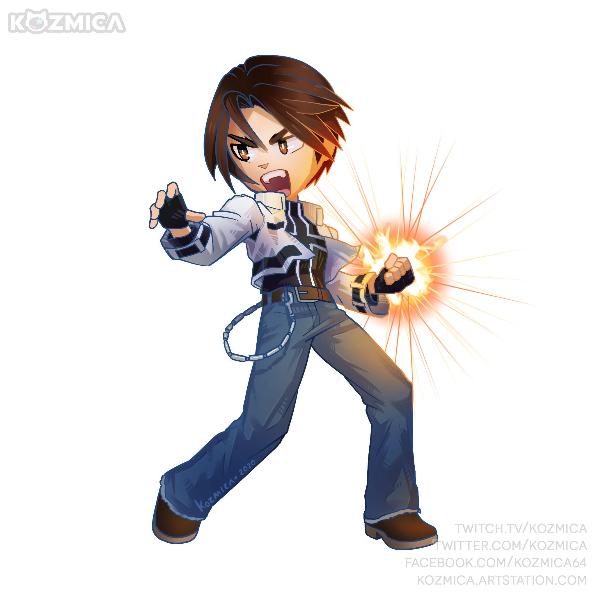 King Of Fighters Characters Kyo