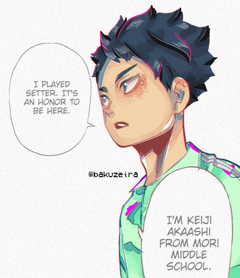 「Don't tell me Akaashi wasn't about to cry here after Bokuto 」🌕 bokkun ...