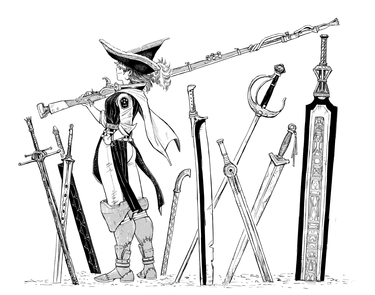 「scribbles when head empty 」Nafの漫画