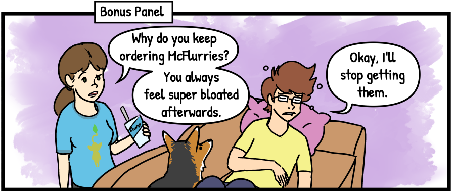 「Bonus Panel! 」Danby Drawsの漫画