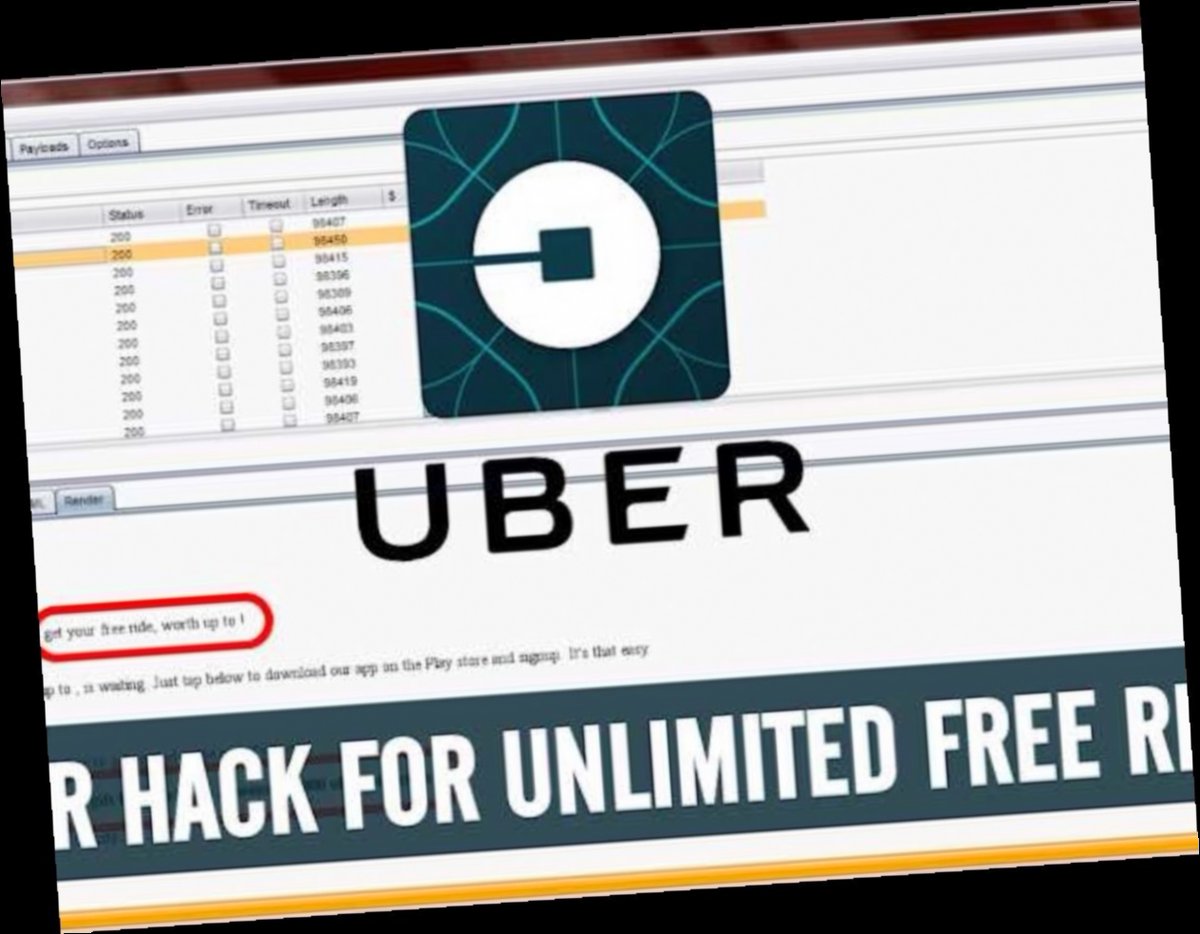 hack uber for unlimited rides / Twitter
