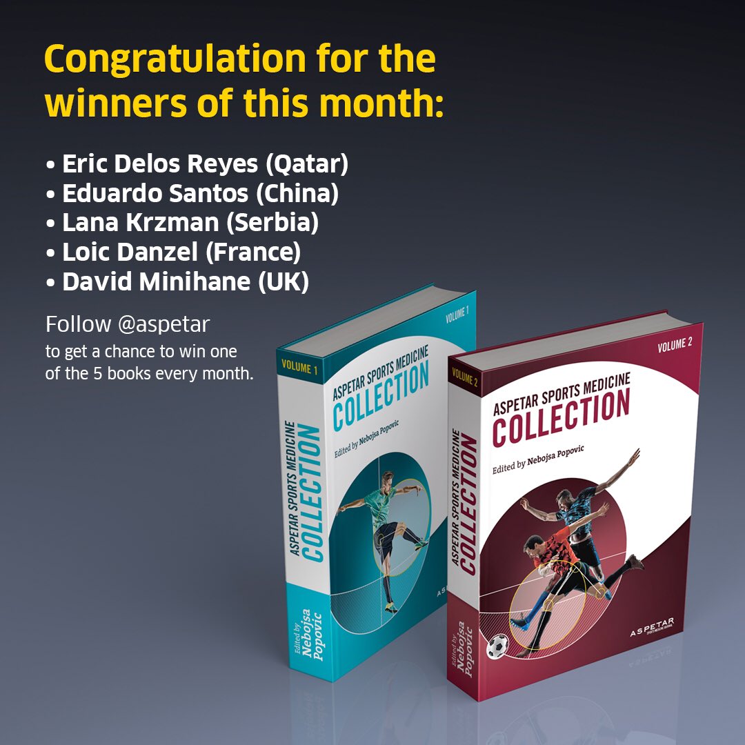 Aspetar سبيتار on Twitter: "🌟Congratulation for the winners of this month 🌟 · Eric Delos Reyes ...