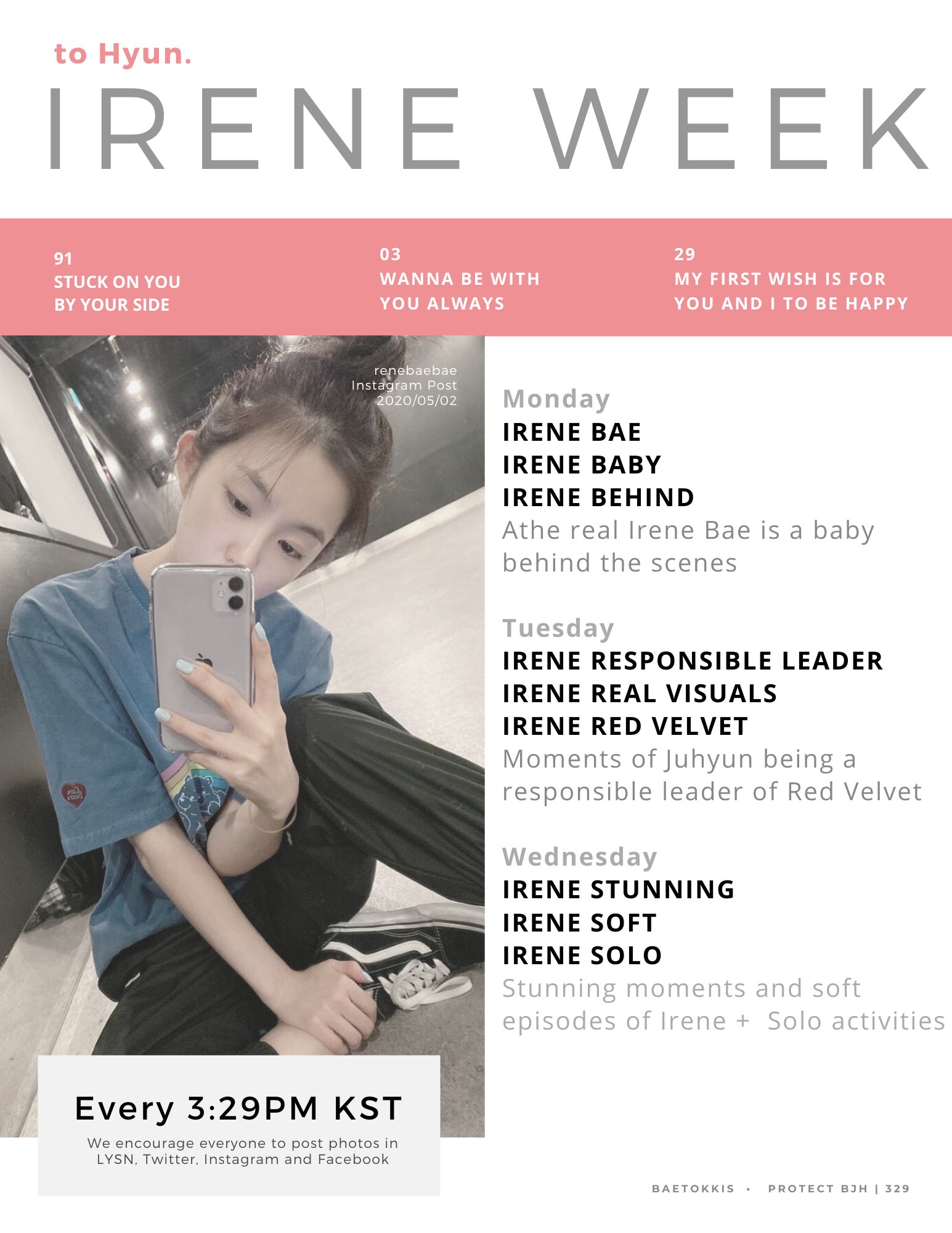 Bae Instagram Post You Are