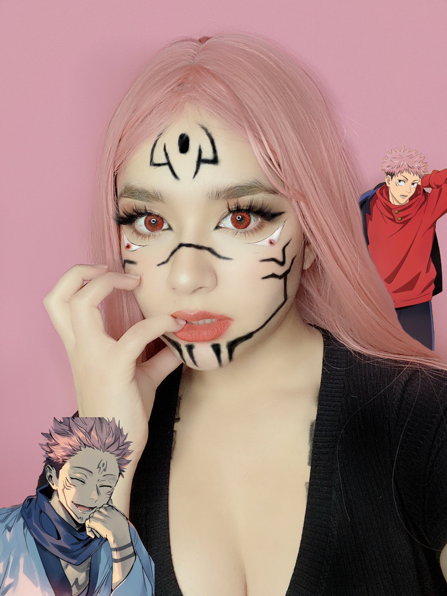 Self] My Bodypaint Of Sukuna/Itadori From Jujutsu Kaisen!, 53% OFF
