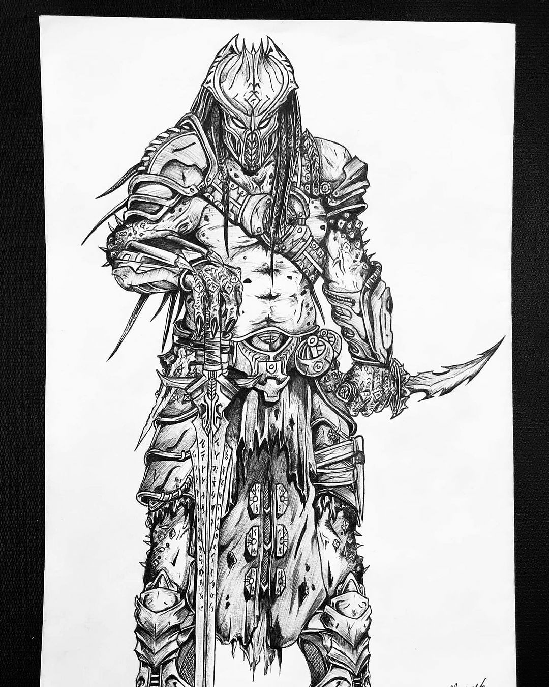Cool Predator Drawings