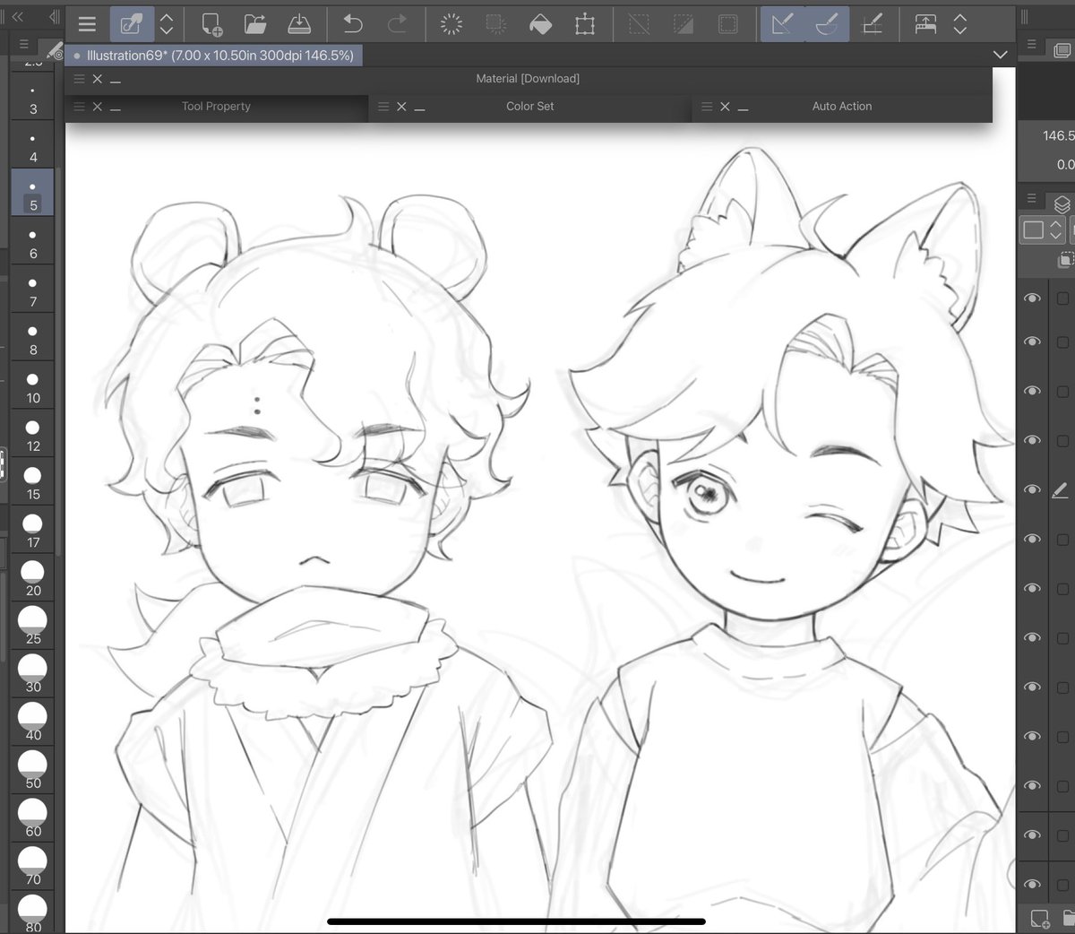 「หงุงหงิงๆ ? 」AmiMochi 🌸の漫画