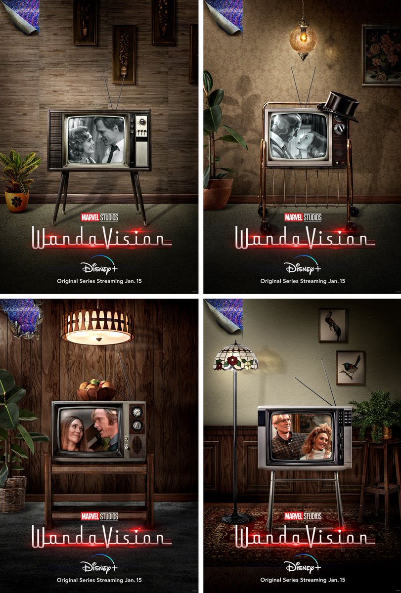 Wandavision 90S Poster - Oping We Get Info On Vision In The New Wanda ...