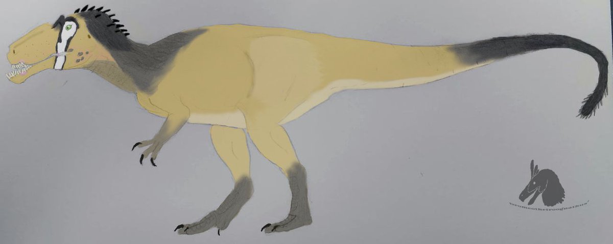 Dinosaur Revolution Allosaurus Broken Jaw