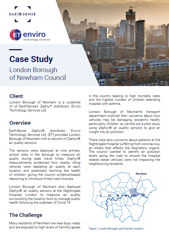 london air pollution case study