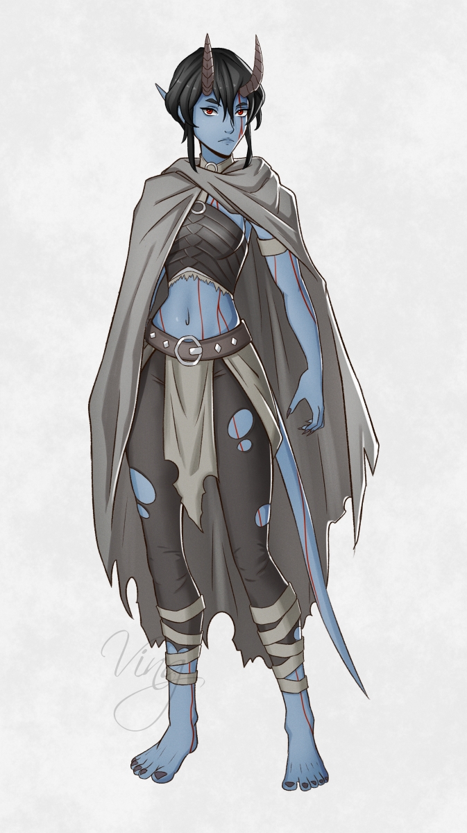 Half Demon Concept Art