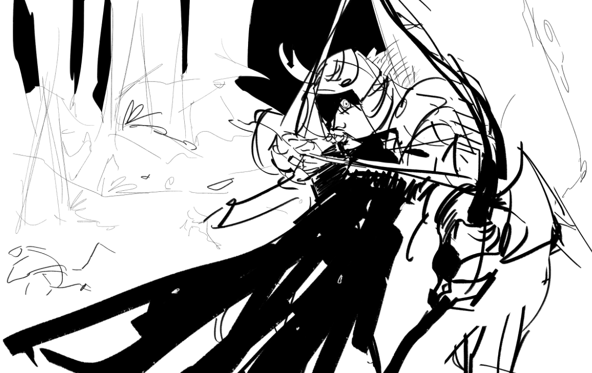 「fast stuff after dnd last nite. kaeru's final shot + Home 」Apollo💀Commissions Openの漫画