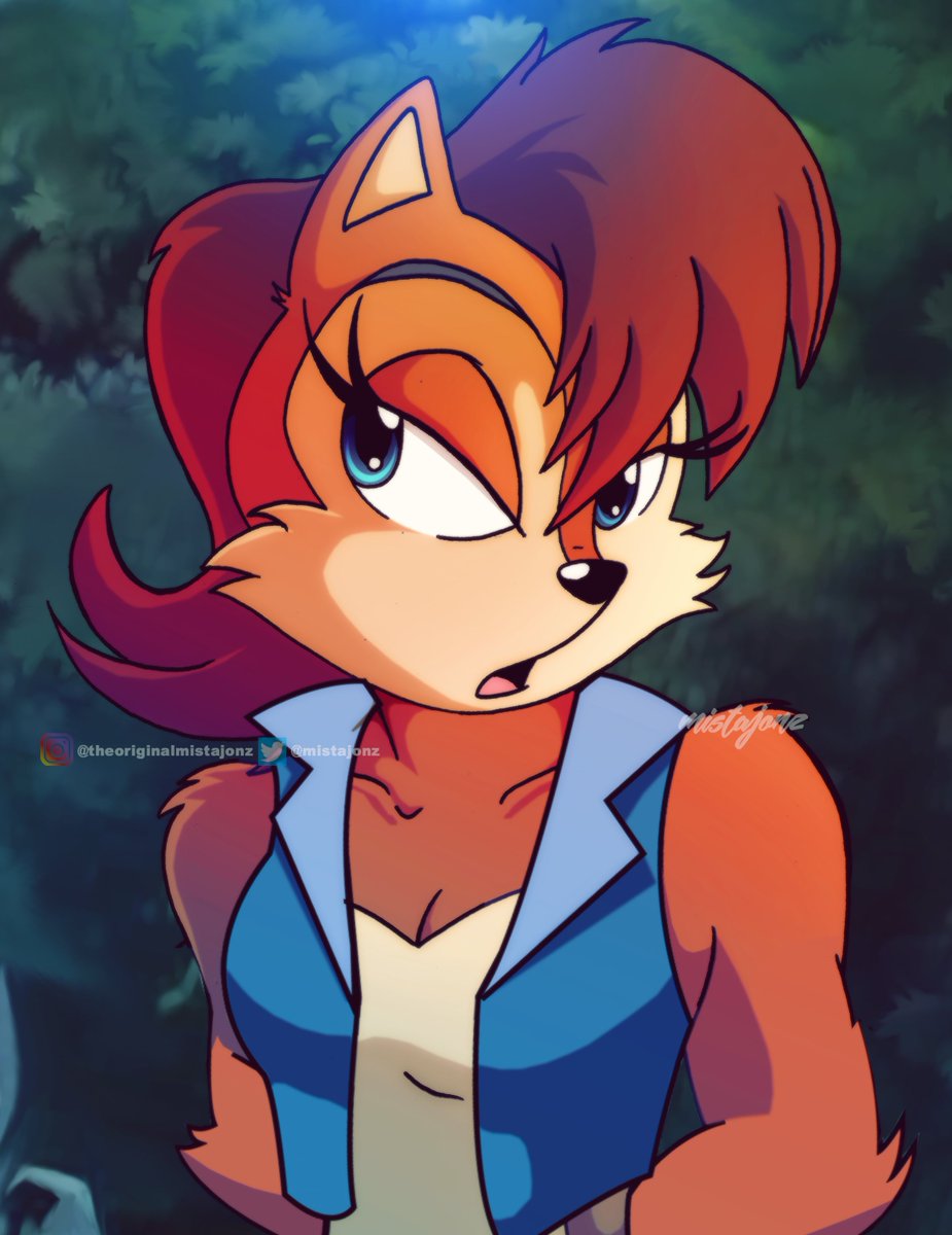Sally Acorn And Bunnie Rabbot
