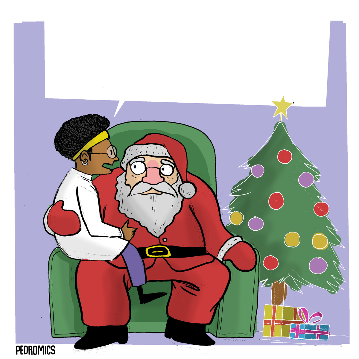 Funny Santa Lap Pictures