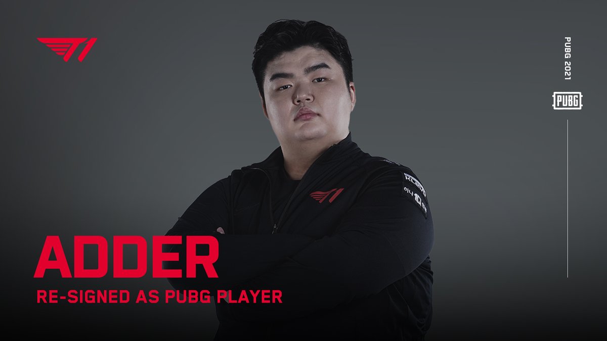 T1 resigns Starlord and Adder : r/CompetitivePUBG