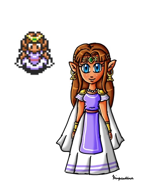 Legend Of Zelda A Link To The Past Sprites