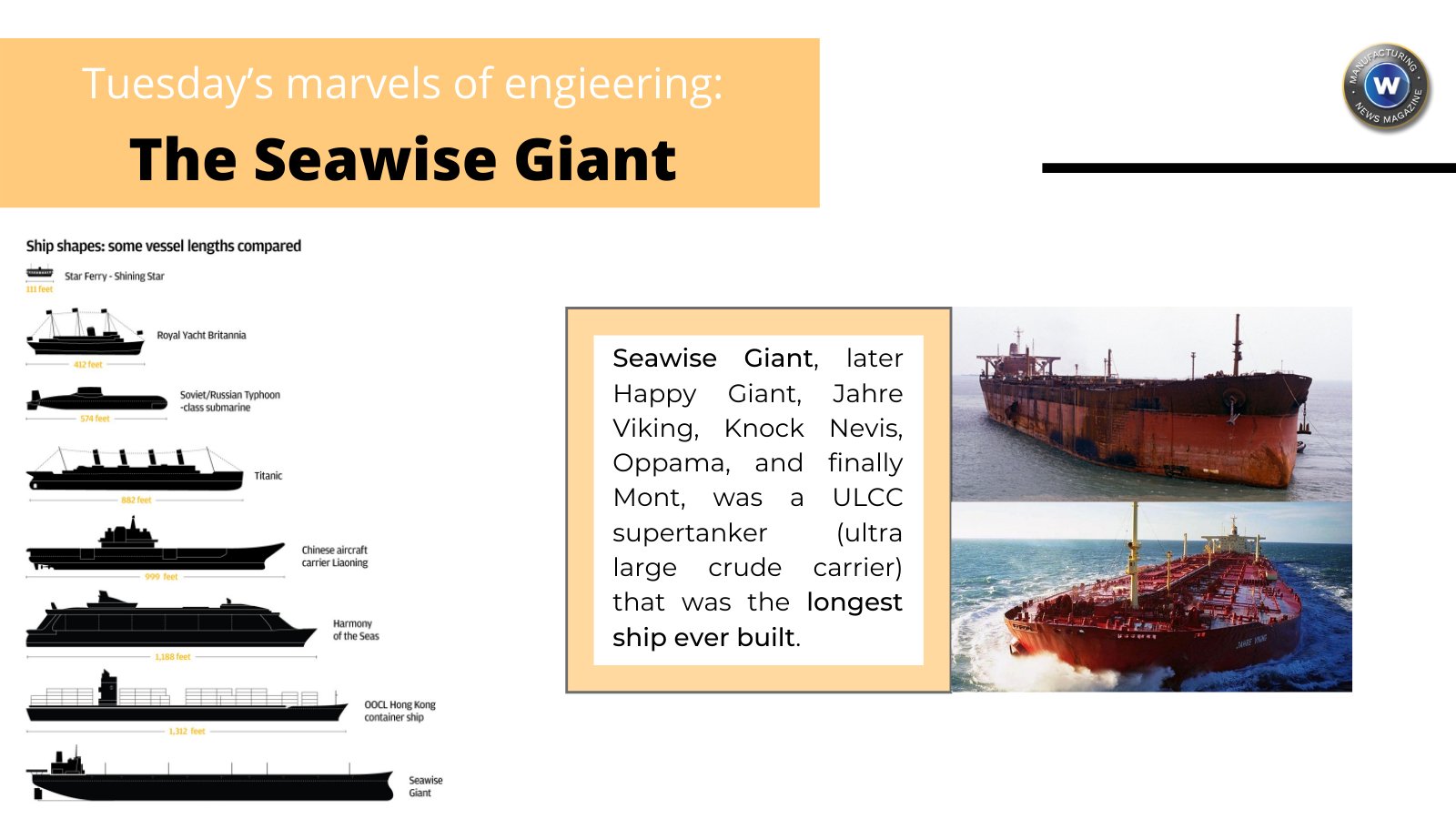 The Seawise Giant, The Longest, Heaviest, Ship Ever Built – Hong Kong ...