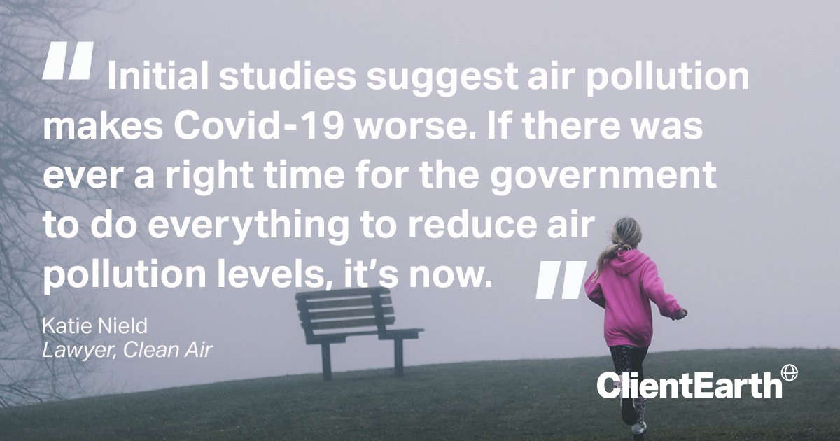 ClientEarth on Twitter: "Now more than ever there is a moral and legal imperative to tackle the ...